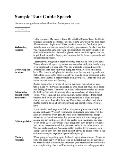 Image result for Example of an Interview About a Tour Guide