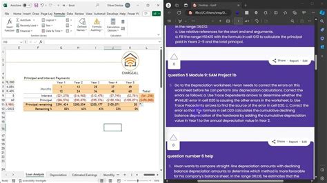 Image result for Excel Module 5 Sam Textbook Project
