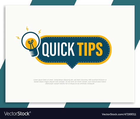 Image result for Quick Tips Template Design