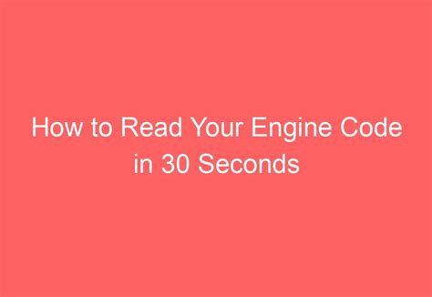 Image result for How to Read Engine Number