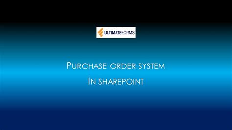 Image result for SharePoint Purchase Order System