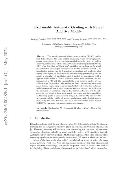Image result for Neural Additive Models