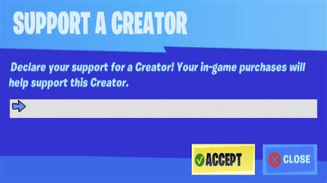 Image result for Fortnite Support-A-Creator