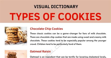 Image result for Types of Cookies