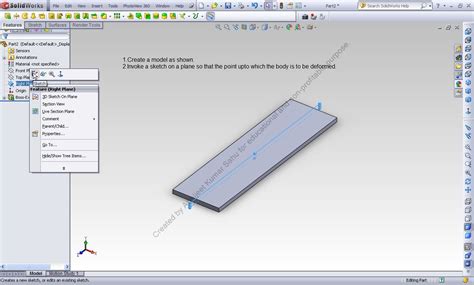 Image result for SolidWorks Deform