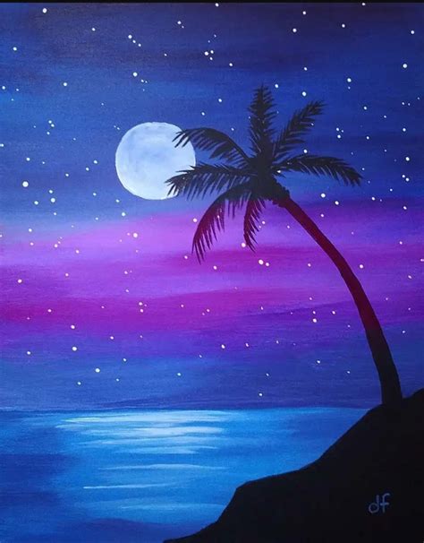 Image result for Tutorials Easy Beach Paintings