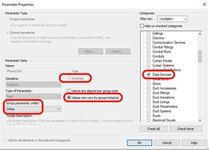 Image result for Basic Class On Shared Parameters Creation in Revit