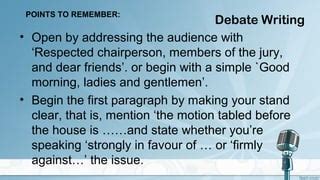 Image result for Debate Writing Class 12