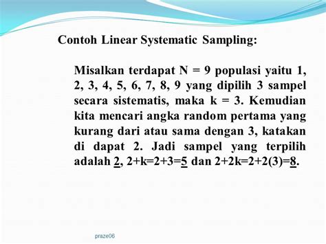 Image result for Systematic Random Sampling Adalah