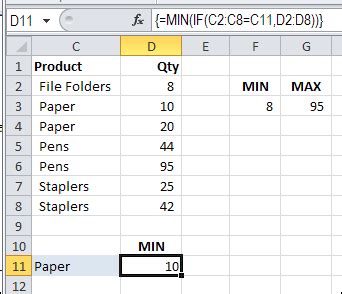 Image result for Max IF Function Excel