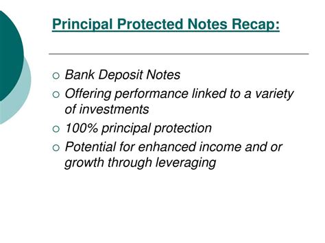 Image result for Principal Protected Notes