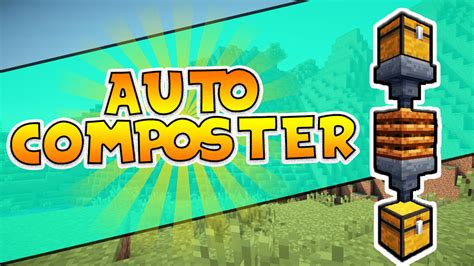 Image result for Compact Auto Composter Minecraft