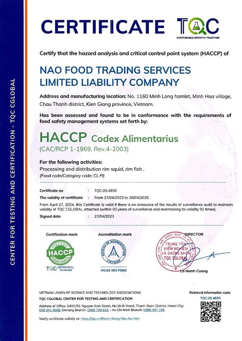 Image result for HACCP Certification Process