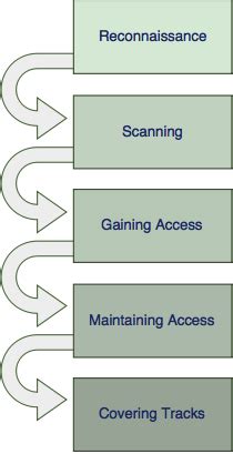 Image result for 5 Step Hacking Process