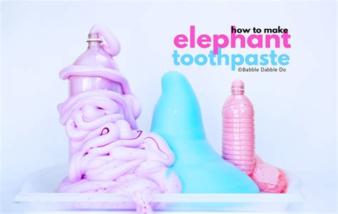 Image result for How to Make Big Elephant Toothpaste