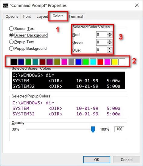 Image result for Cmd Color Command
