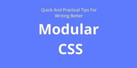 Image result for CSS3 Modular Structure