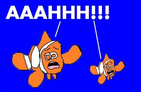 Image result for Screaming Fish Nemo