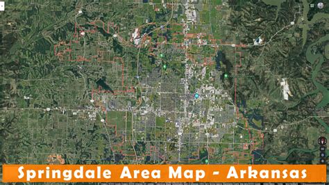 Image result for Springdale AR Map