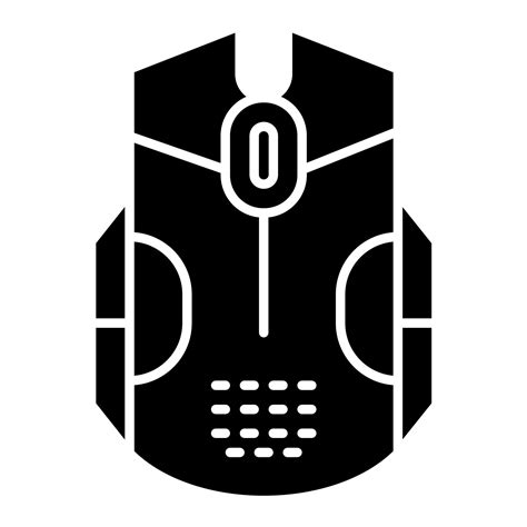 Gaming Mouse vector icon 21729084 Vector Art at Vecteezy