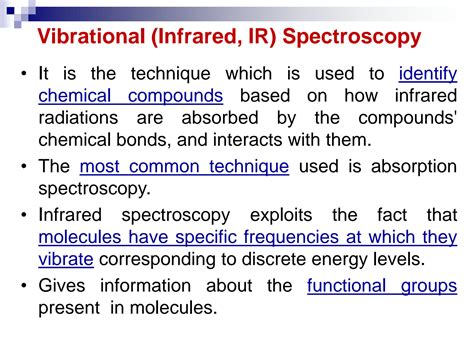 Image result for Vibrational Spectroscopy