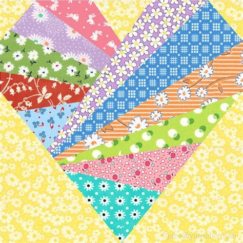 Image result for Easy Heart Quilt Pattern