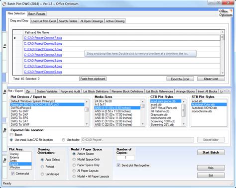 Image result for Batch Plot CAD