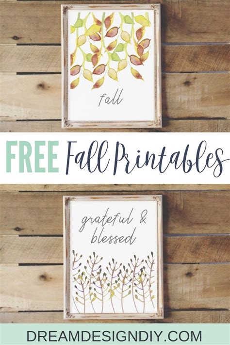 Image result for Free Fall Printables