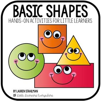 Basic Shapes Activities by Little Learners Everywhere | TpT