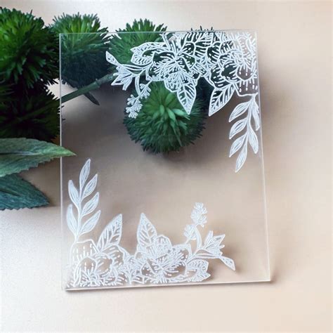 Image result for Acrylic Texture Embossing Plates