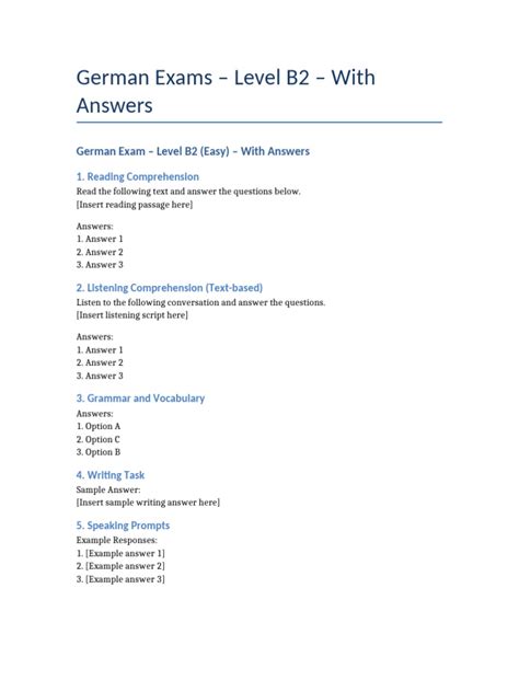 Image result for German B2 Level