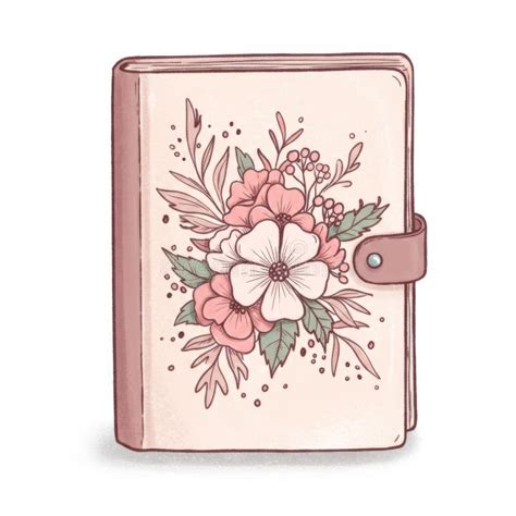 Image result for Notebook Design Flower Tutorial