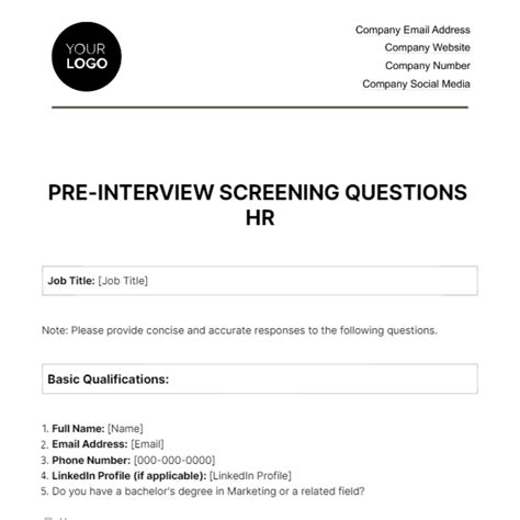 Image result for Pre-Interview Task