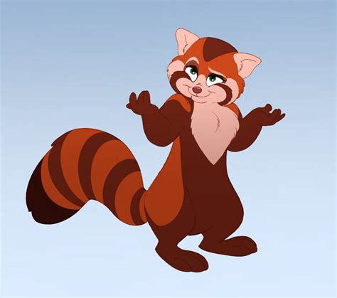 Image result for Red Panda Character Design