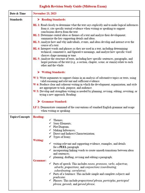 Image result for Study Guide Learning English