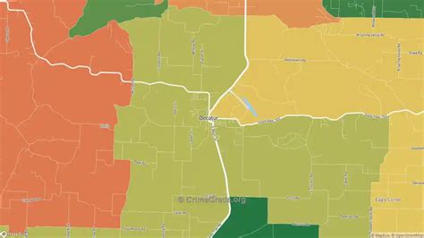 Image result for Decatur Al Crime Data Map