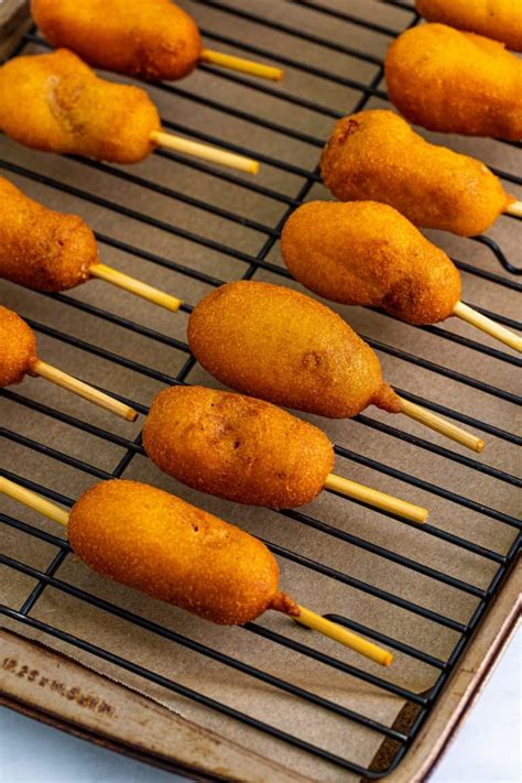 Image result for Homemade Mini Corn Dogs