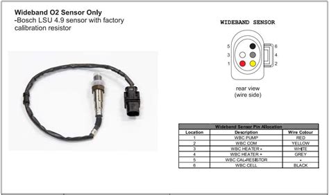 Image result for Bosch Universal O2 Sensor Wiring