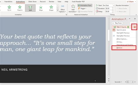 Image result for Custom Animation Remove Picture in PowerPoint