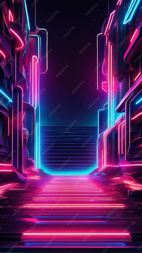 Image result for Neon Computer Background