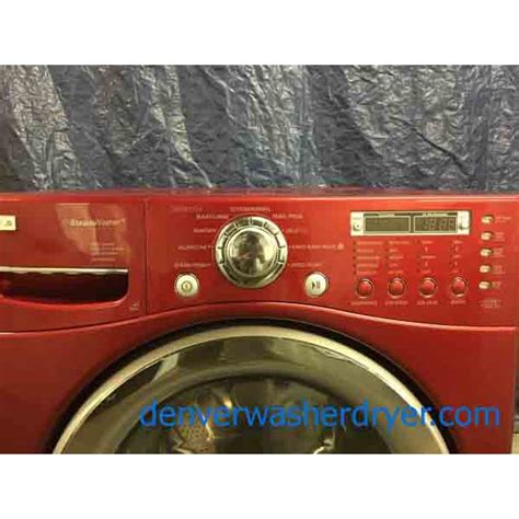 Image result for LG Red Washing Machine