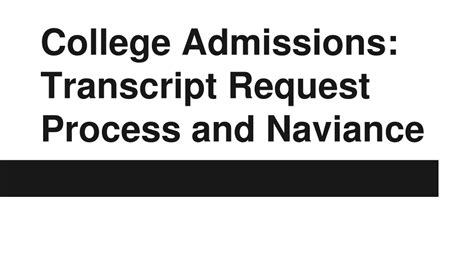 Image result for How to Request Transcript for Colleges On Naviance