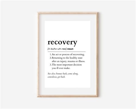 Image result for Defining Recovery