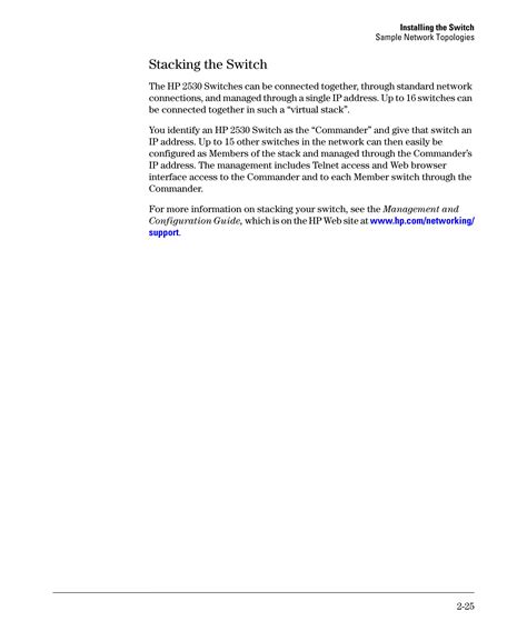 Image result for HP 2530 Switch Configuration Guide