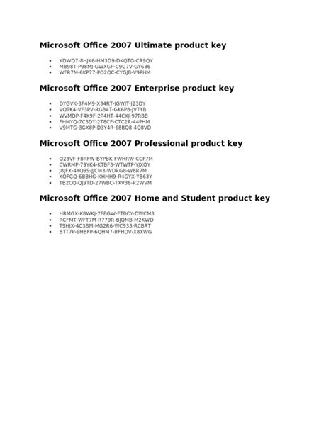 Image result for Microsoft Excel 2007 Key