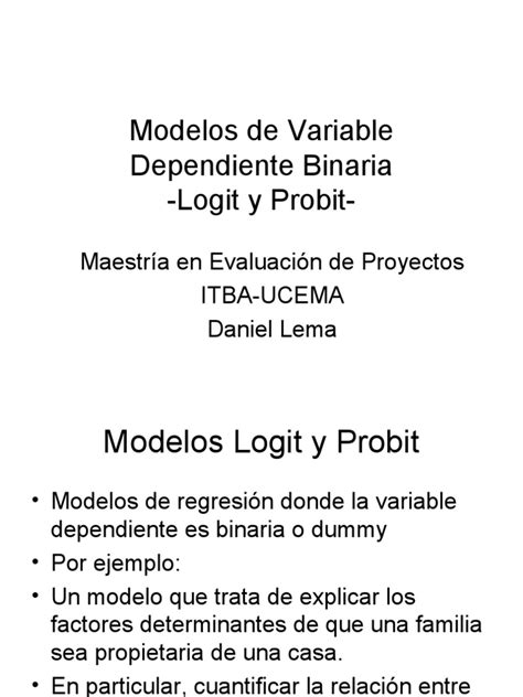Image result for Modelo Probit Y Logit