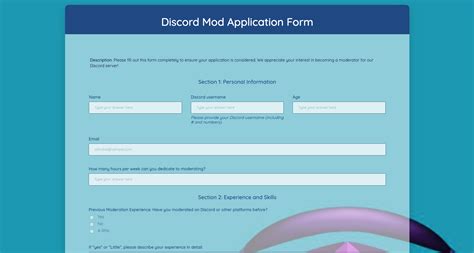 Image result for Mod Application Form