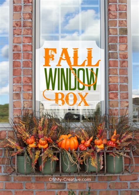 Image result for Fall Window Box Decorating