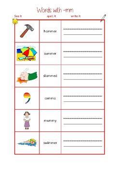 Image result for M Sound Words