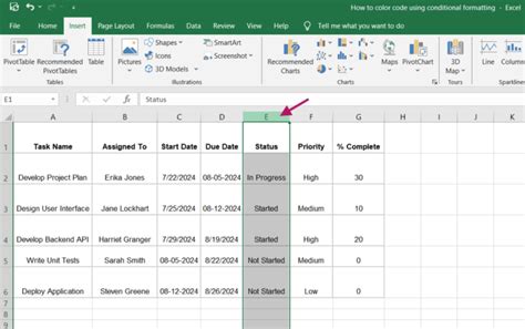 Image result for Color Code Update in Excel for Week Days
